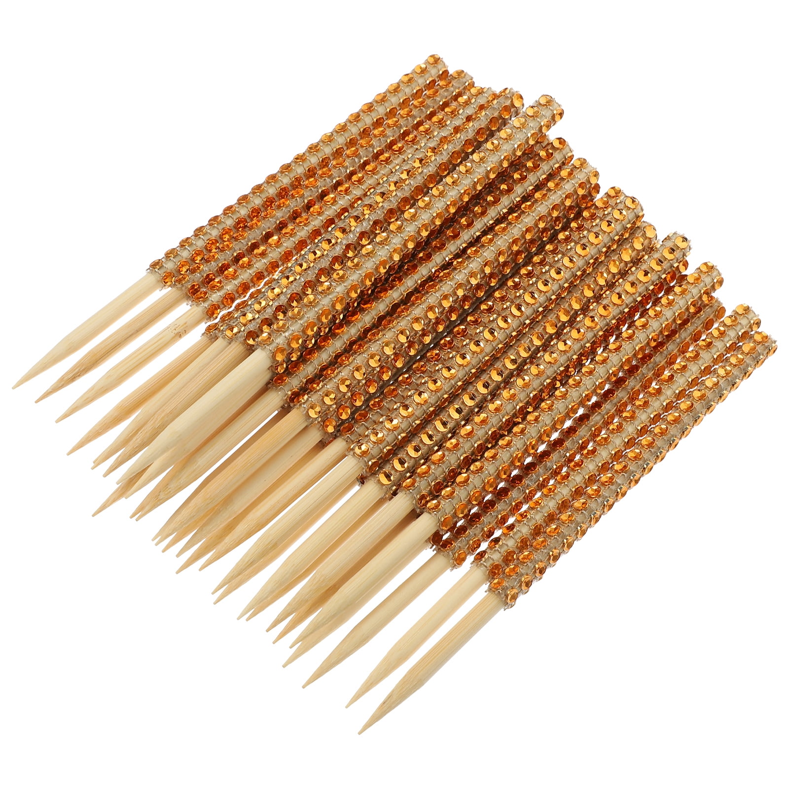 Treat Sucker Sticks Caramel Apples Pops 30 Pcs Sign Fruit Bamboo ...