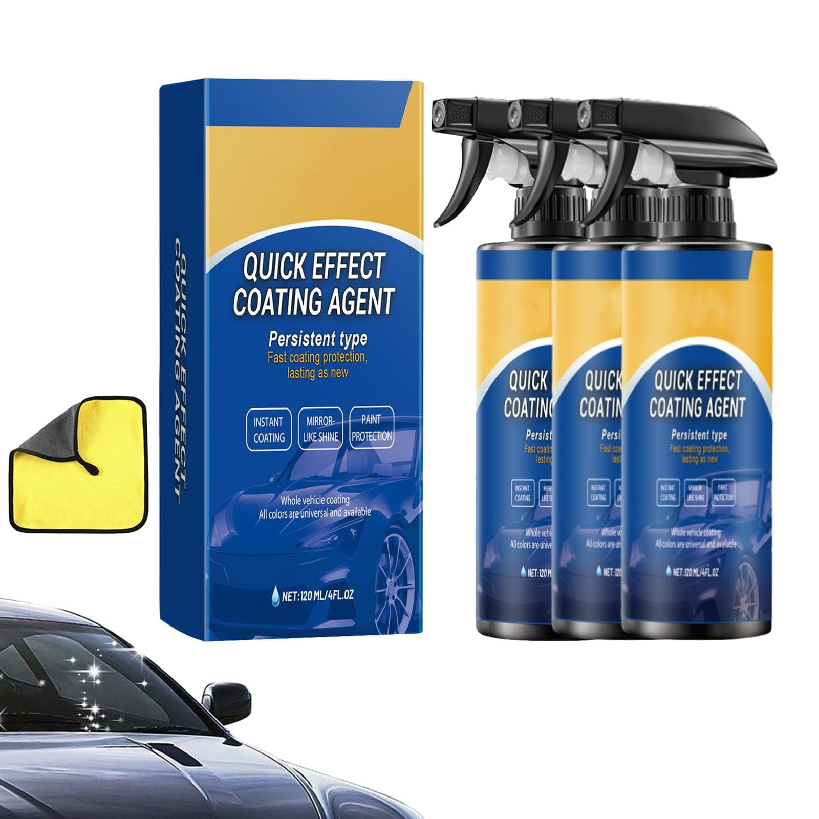 Treatawait Coating Agent Spray, Advanced Car Quick-Acting Coating Agent ...