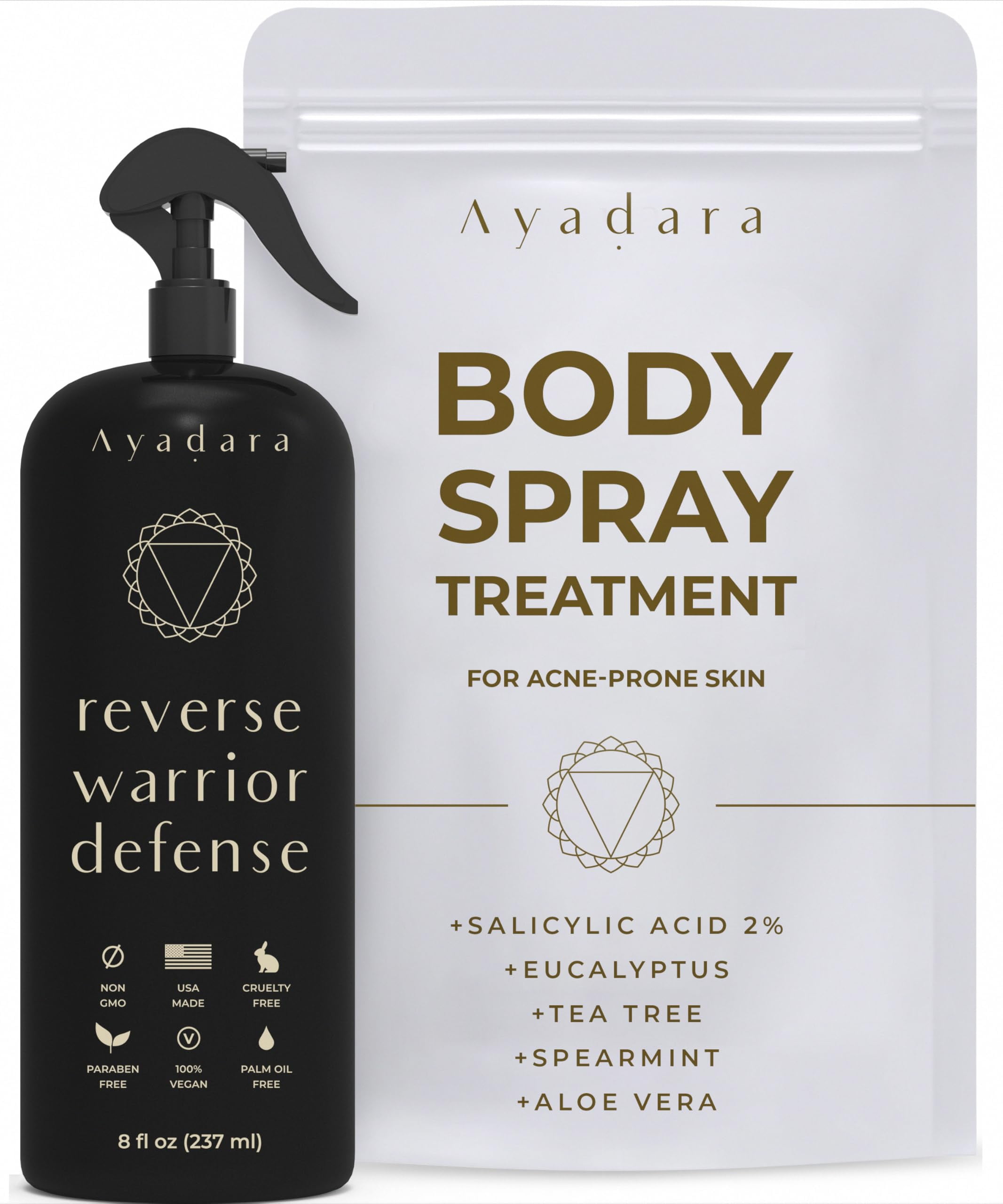 Treatment Body Spray, DPF11 8 fl oz, Cystic Treatment Spray with ...