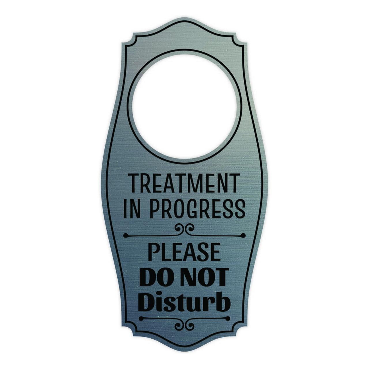 Treatment In Progress Please Do Not Disturb Door Hanger | House or ...