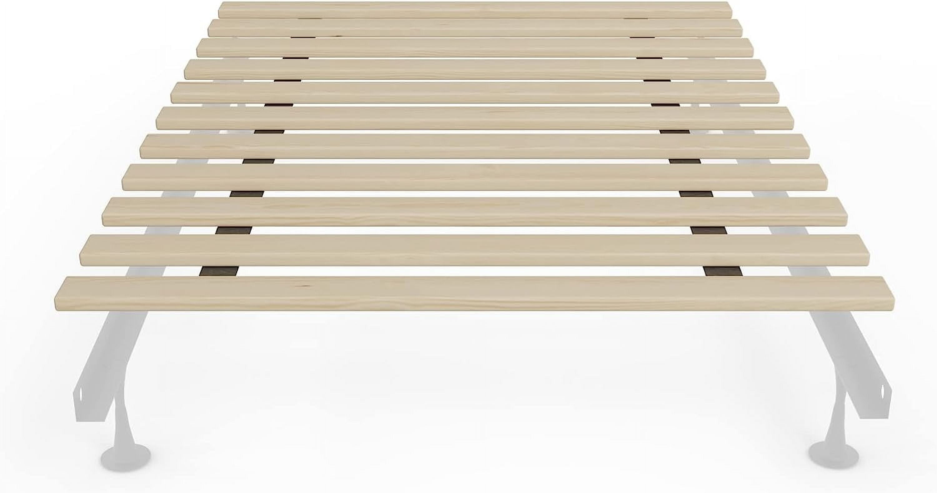 Treaton, 0.68-Inch Heavy Duty Horizontal Wooden Bunkie Board/Bed Slats ...