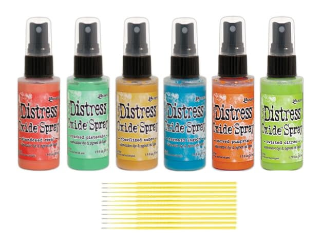 Trebbies Distress Oxide Spray Bundle - Mermaid Lagoon, Twisted Citron ...