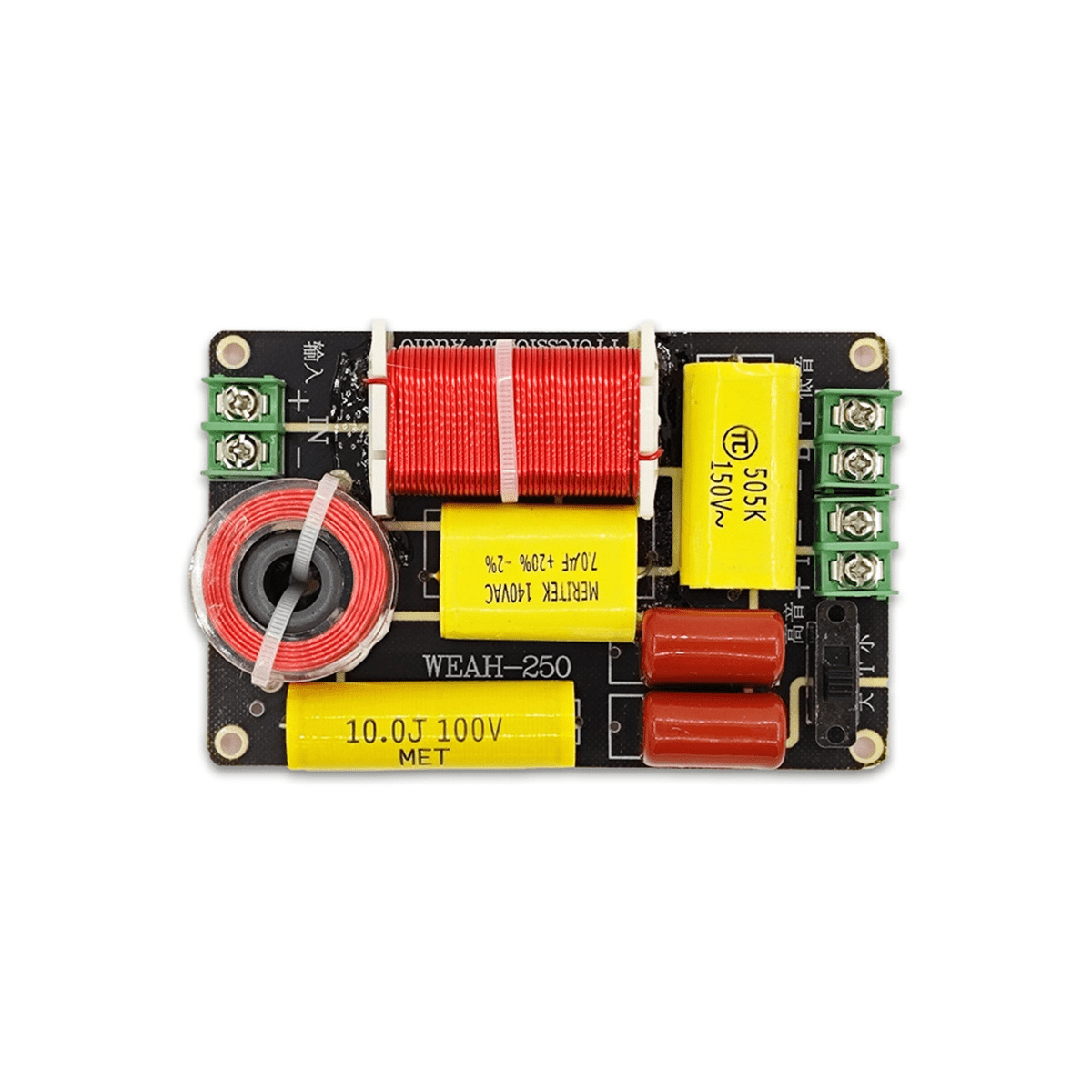 Treble+Bass 2 Way Speaker Crossover HiFi High-Fidelity Frequency ...