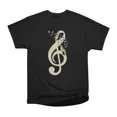Treble Clef Music Double Bass T-Shirt Tee Gift For Him Merch For Her ...