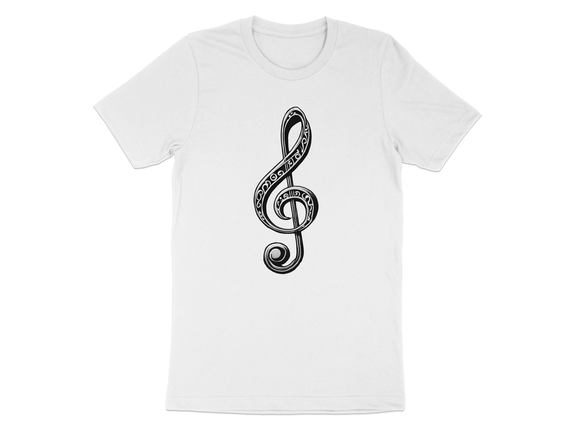 Treble Clef Musician Music Notes Teacher Gift for Men Women T-Shirt ...