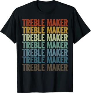 Treble Maker Pianist Piano Lover Piano Players Musical Note T-Shirt ...