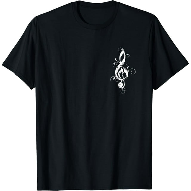 Treble clef, music, symbol, musical notes, sheet music T-Shirt ...