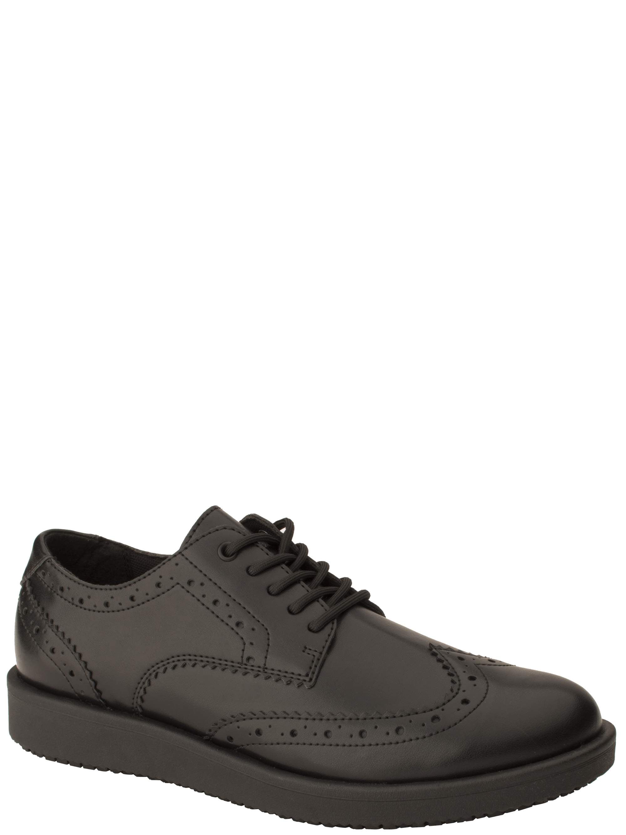 Tredsafe Men's Roman Slip Resistant Wing Tip Shoes - Walmart.com