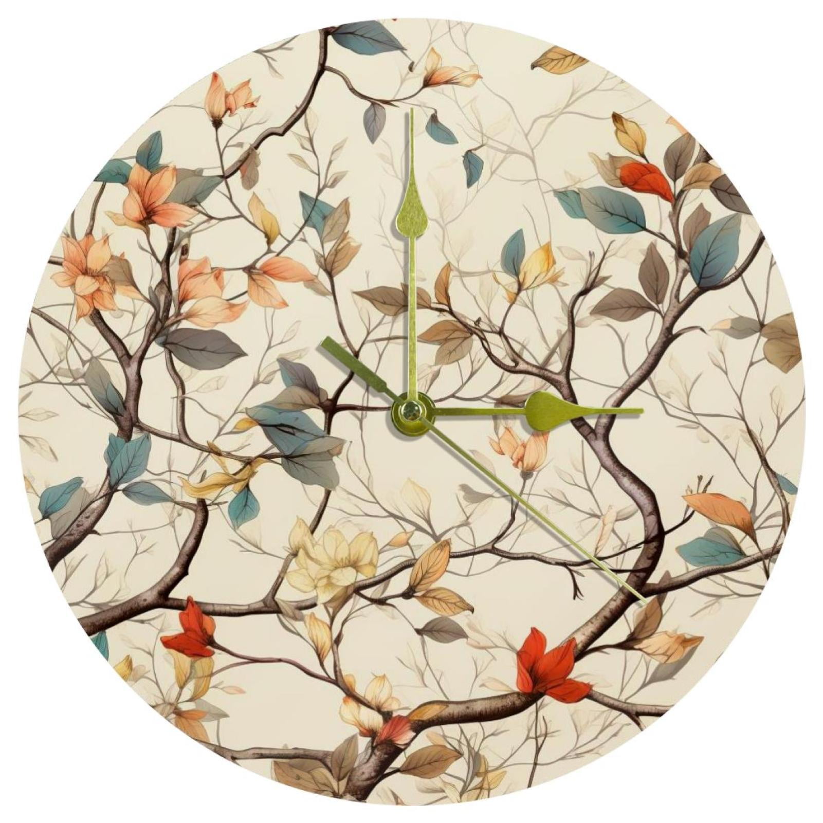 Tree Acrylic Circular Wall Clock - Stylish Timepiece for your Home ...