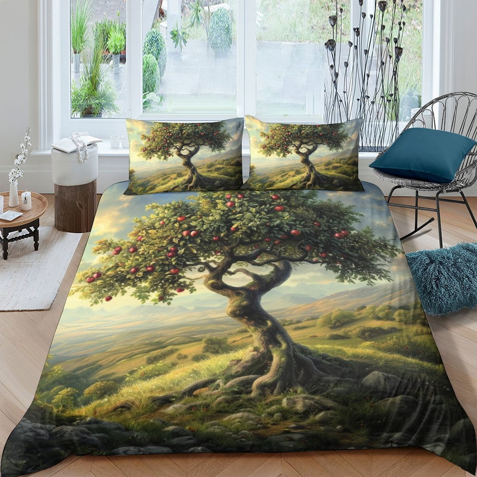 Tree Bedding Set 3D Printed Comforter Covers Quilt Cover Duvet Cover ...