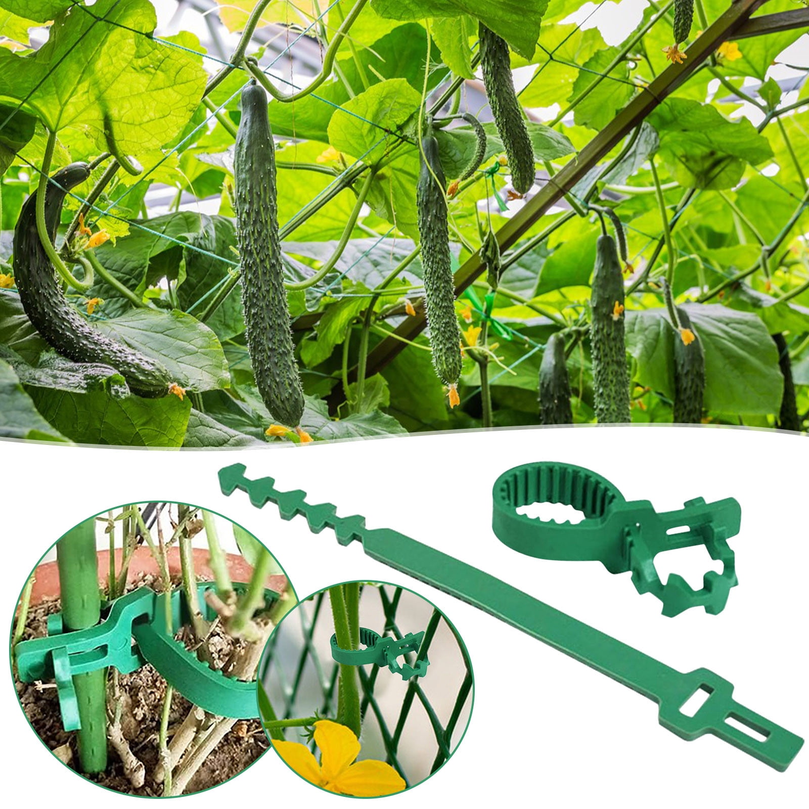 Tree Binding Strap Plant Fixing Buckle | Adjustable Reusable Plant Tie ...