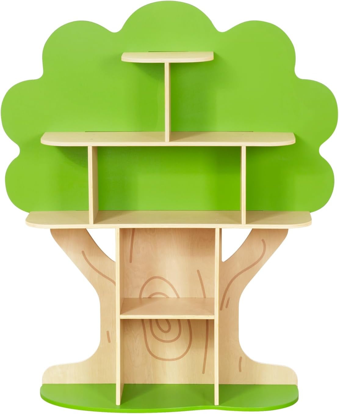Tree Bookshelf for Kids Reading Nook, Montessori Book Shelf for ...