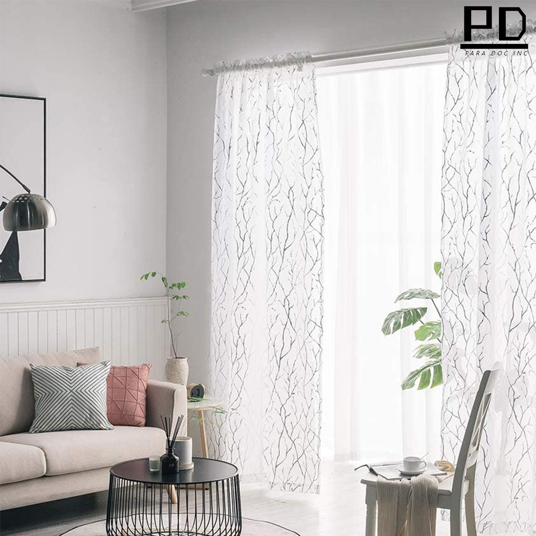 Tree Branch Curtains for Living Room - Walmart.com