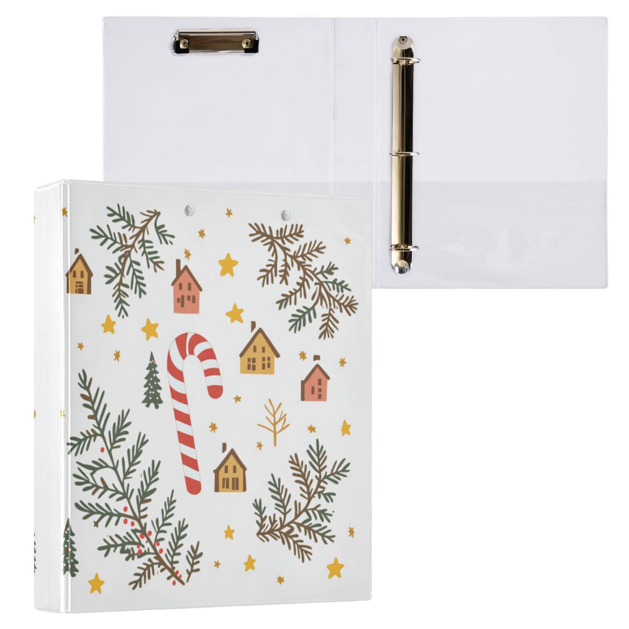 Tree Branches 3 Ring Hardcover Binders 1.5in Round Rings for Letter ...