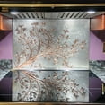 Tree Branches Backsplash Tile - 18"x30" Gray&Copper - Walmart.com