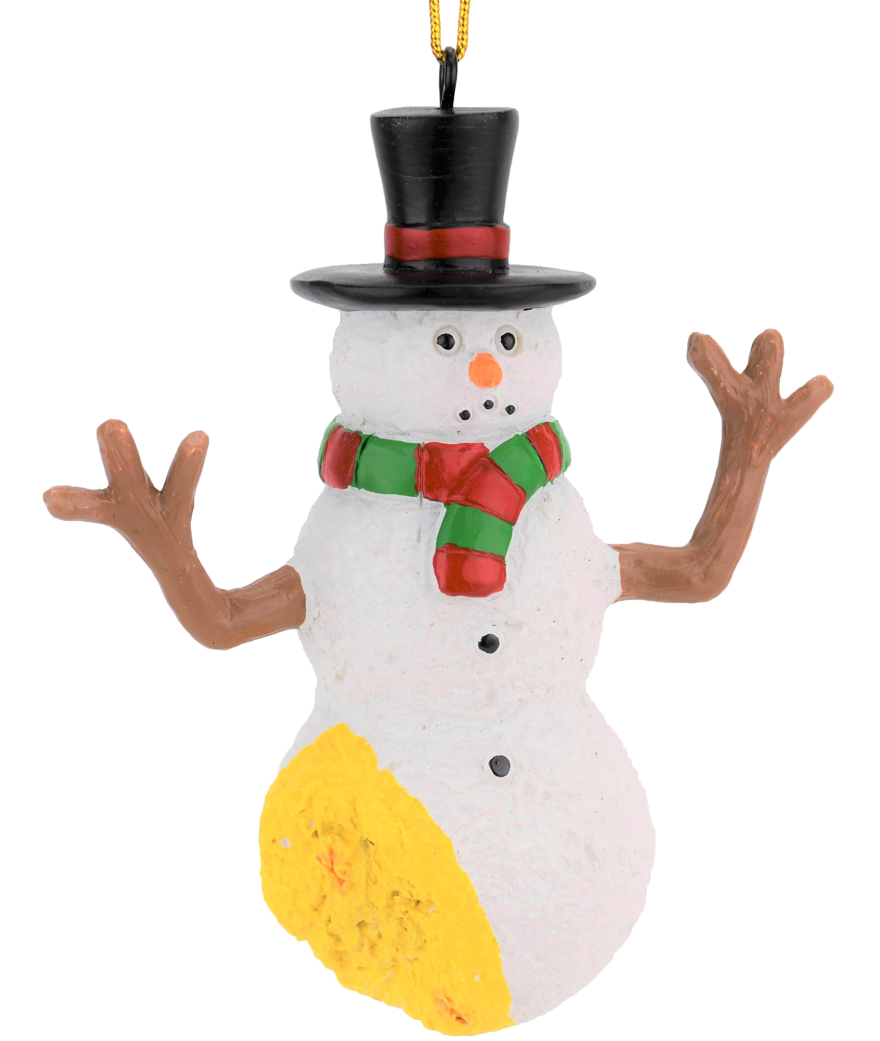 Pee on Snowman Ornament - Walmart.com