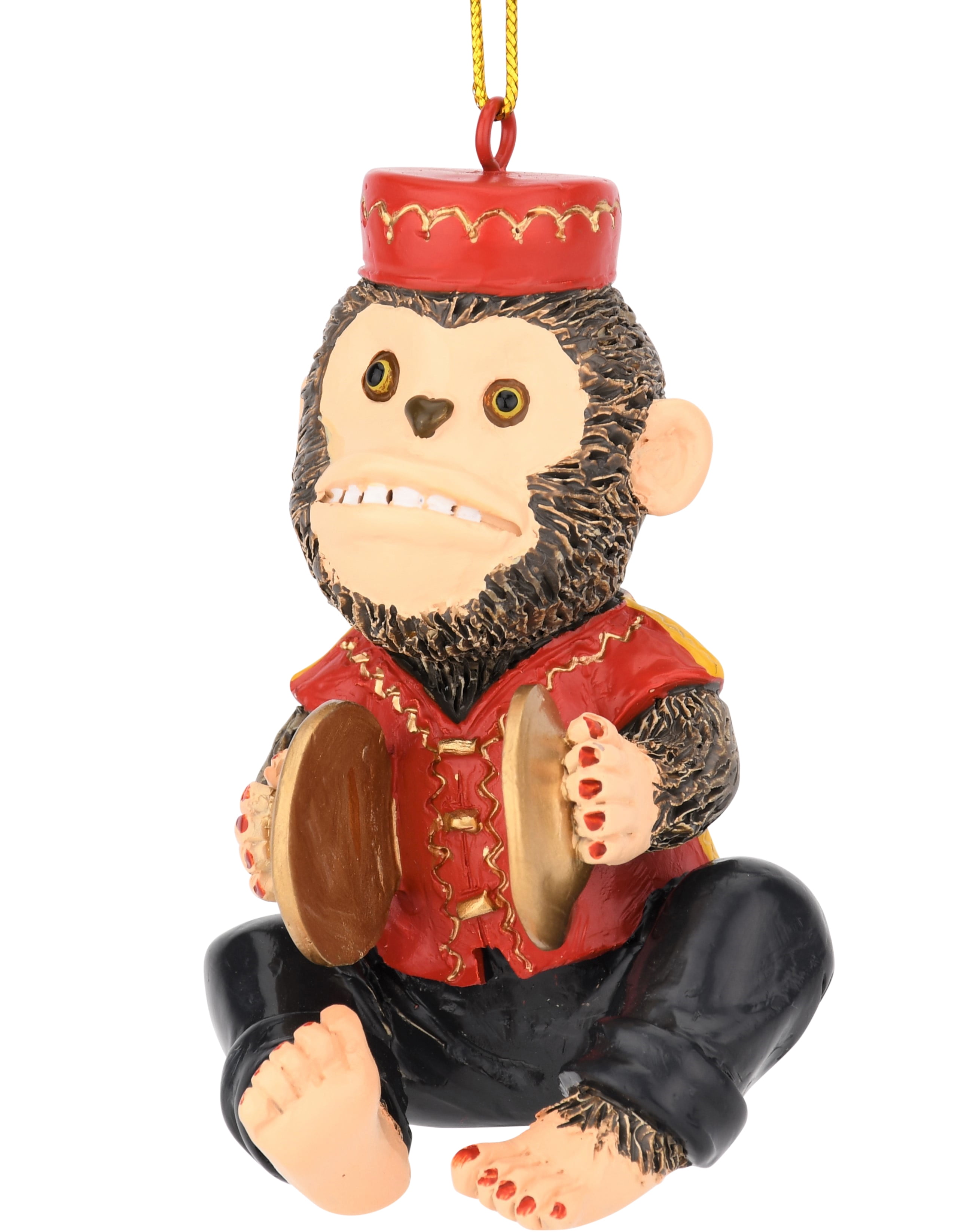 Tree Buddees Retro Wind up Toy Cymbals Monkey Funny Christmas Ornaments ...