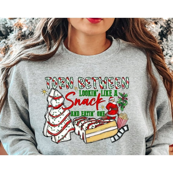 Tree Cake Torn Between Lookin' Like A Snack And Eatin' One Sweatshirt ...