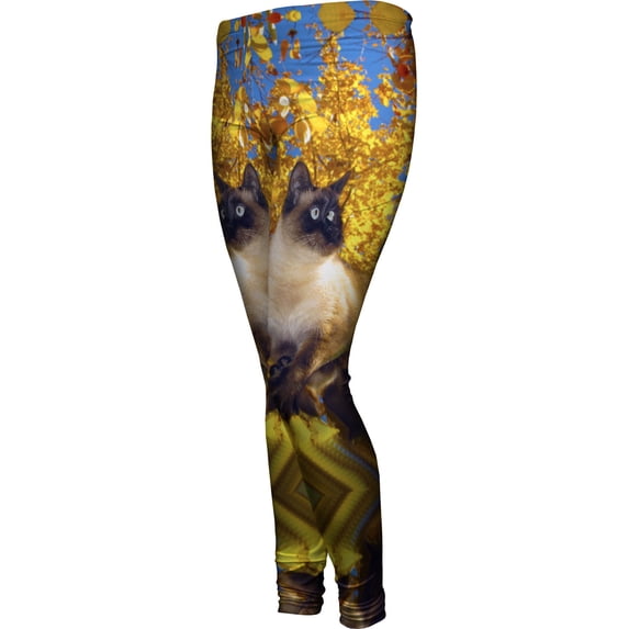 Tree Climber Siamese Cat Leggings - Walmart.com