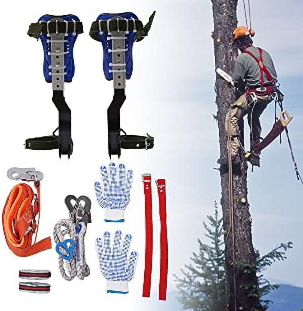Tree Climbing Gear Kit with Bearing Capacity up to 150 kg/ 330.69 lbs ...