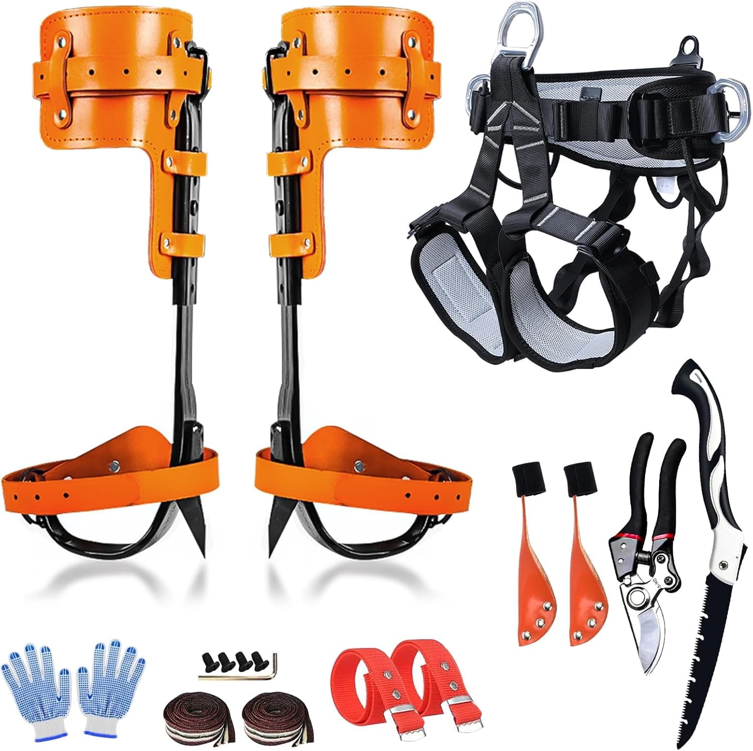 Tree Climbing Gear，Tree Climbing Spikes, Tree Climbing Gear with ...