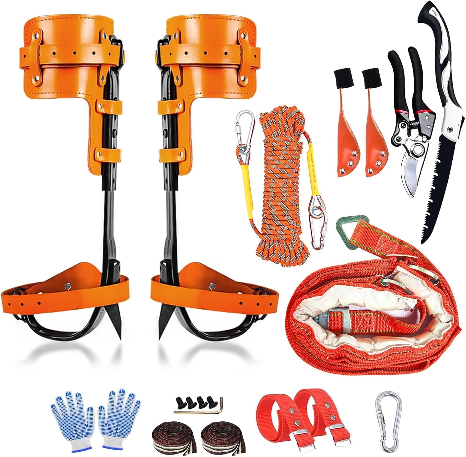 Tree Climbing Gear，Tree Climbing Spikes, Tree Climbing Gear with ...