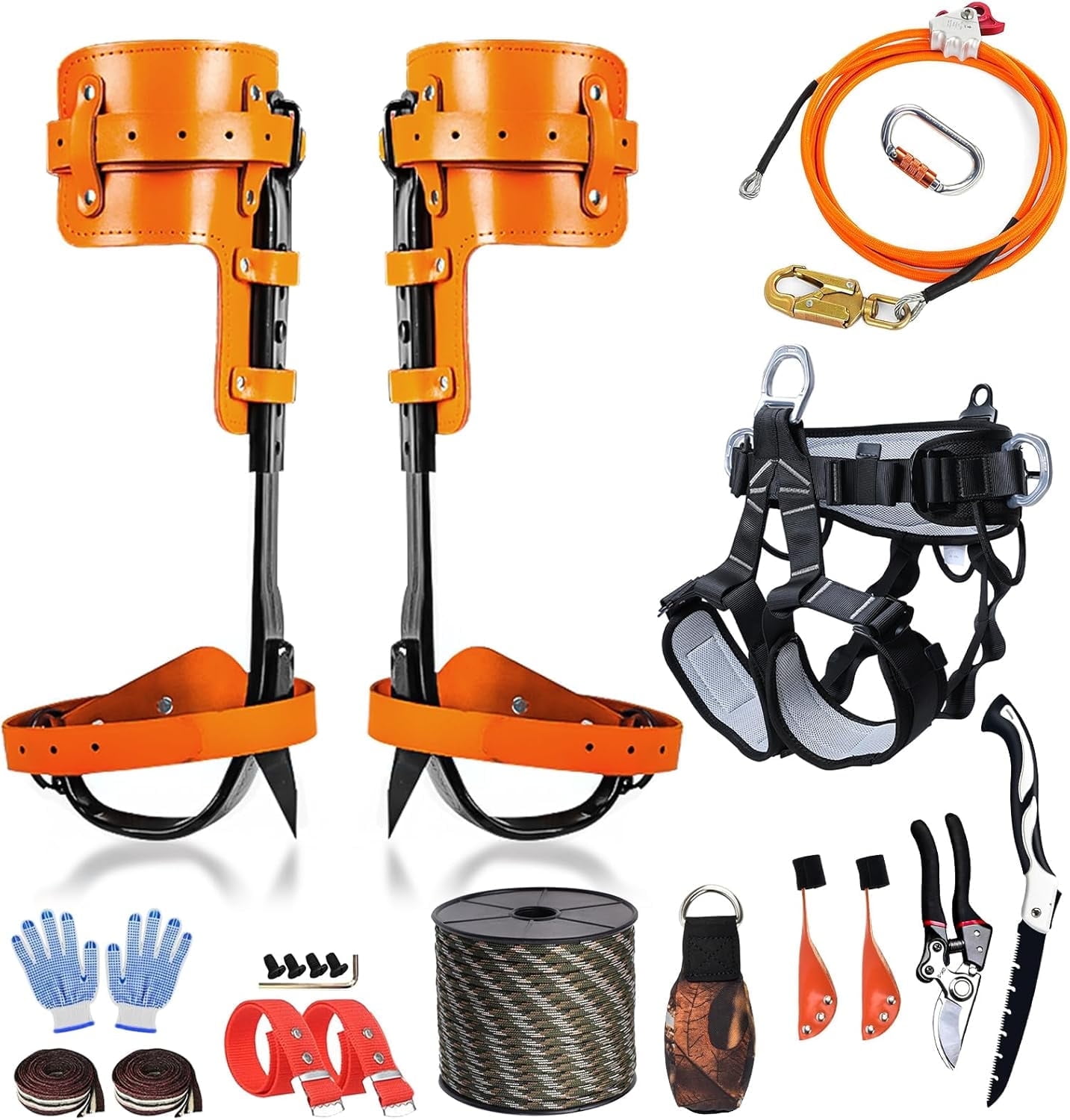 Tree Climbing Gear，Tree Climbing Spikes, Tree Climbing Gear with ...