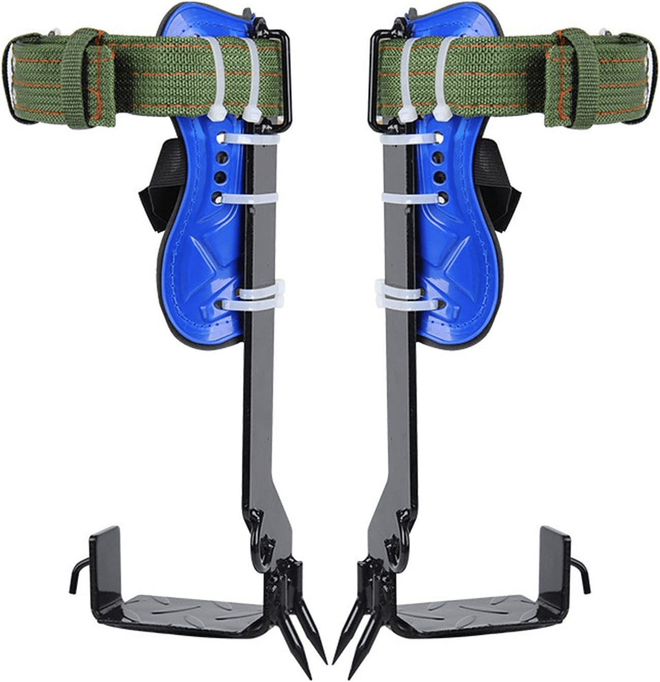 Tree Climbing Spikes Set, Tree Climbing Spikes Pads Set upgraded with ...