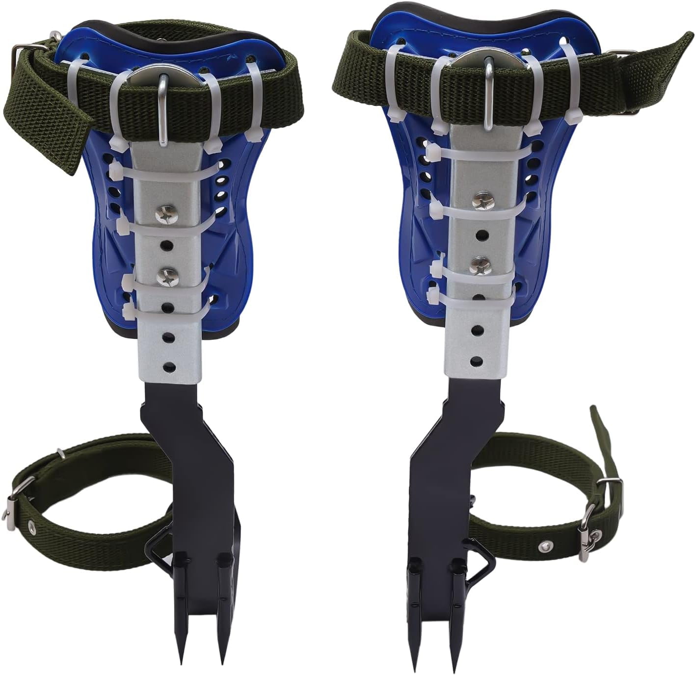 Tree Climbing Spikes, Tree Climbing Gear with Adjustable Climbing Belt ...