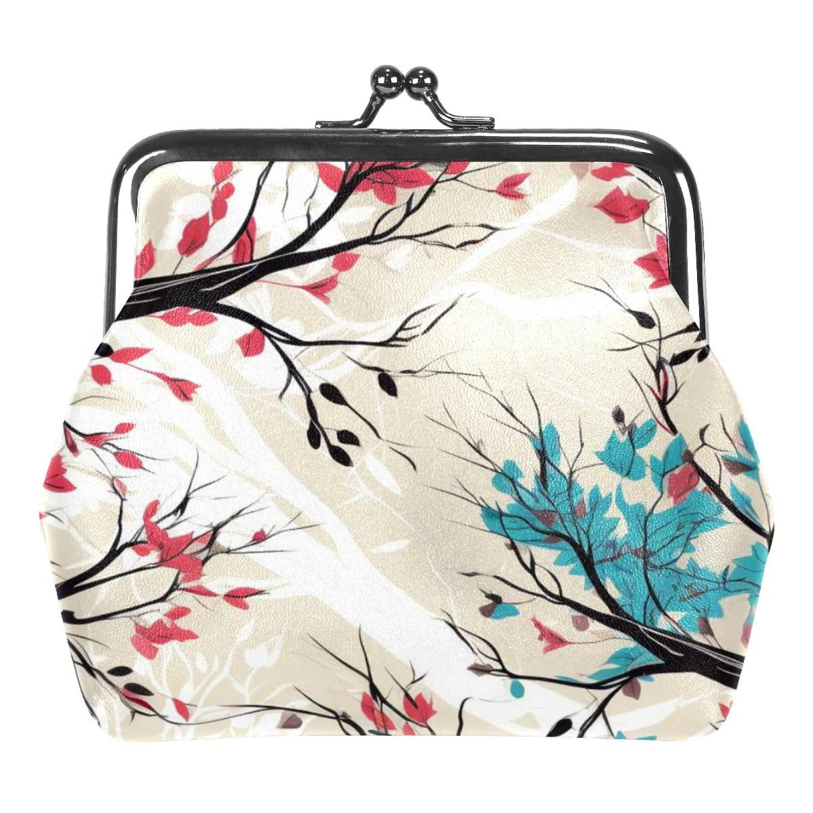 Tree Coin Purse Kiss Lock Change Purse Vintage Trinkets Pouch - Walmart.com