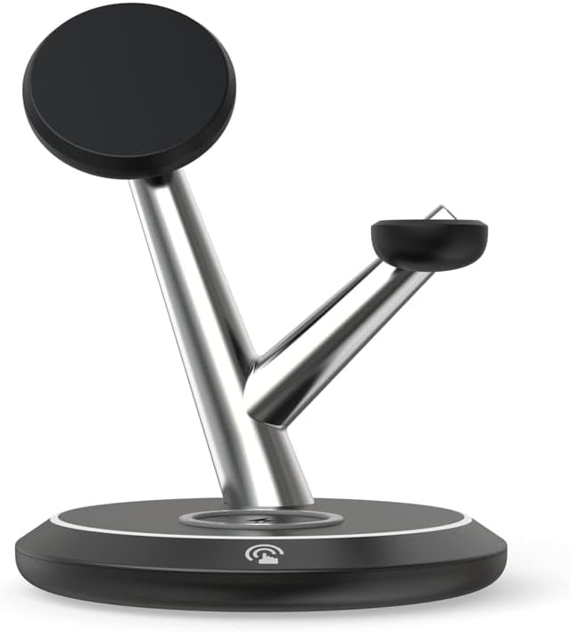 Tree Design Fast 3-in-1 Wireless Charging Station for iPhone 11/12/13 ...