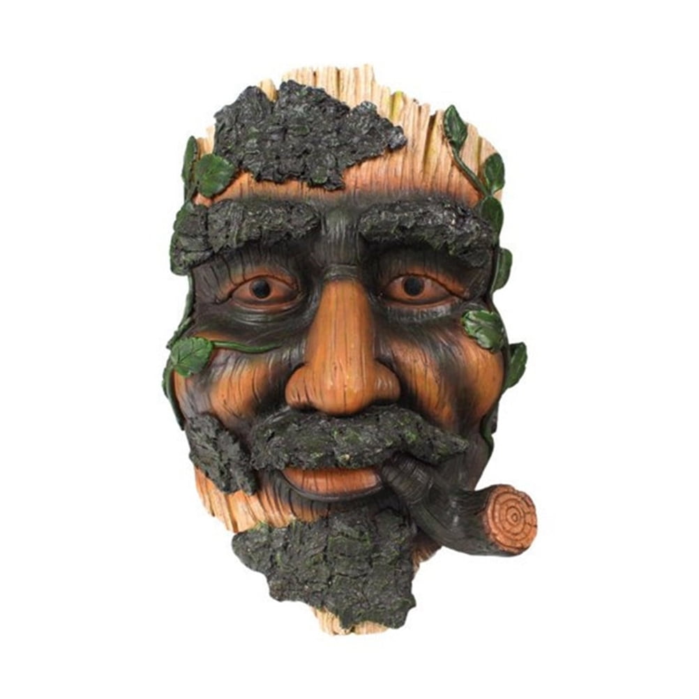 Tree Faces Decor Old Man Tree Hugger Statues Outdoor Funny Sculpture ...