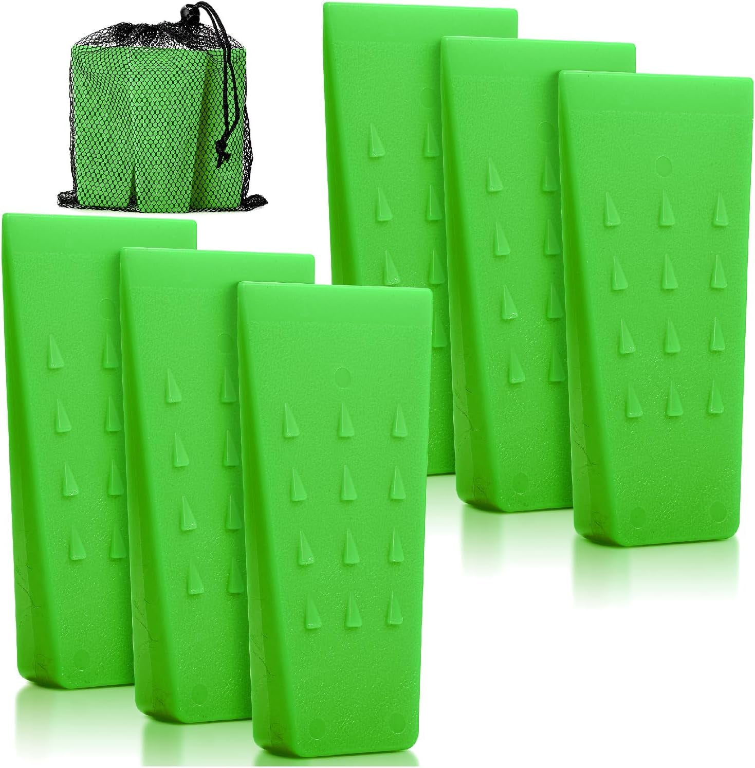 Tree Felling Wedges with Spikes, 4Pack, 5.5" & 8" Wedges with Storage ...