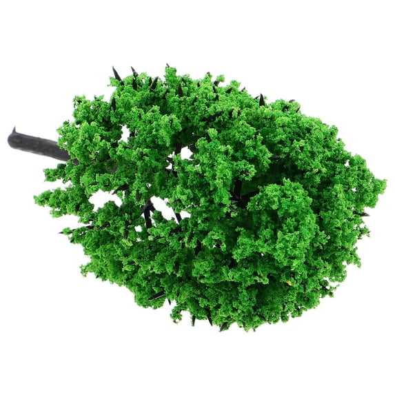 Tree Figurines Toy Trees Diorama Model Materials Outdoor Green ...