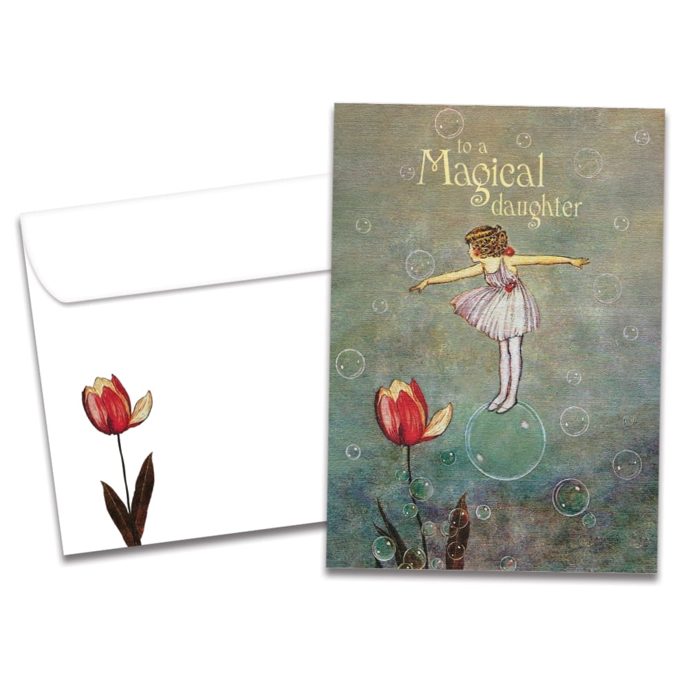 Tree-Free Greetings Birthday Greeting Card, 100% Recycled Paper, 5x7 ...