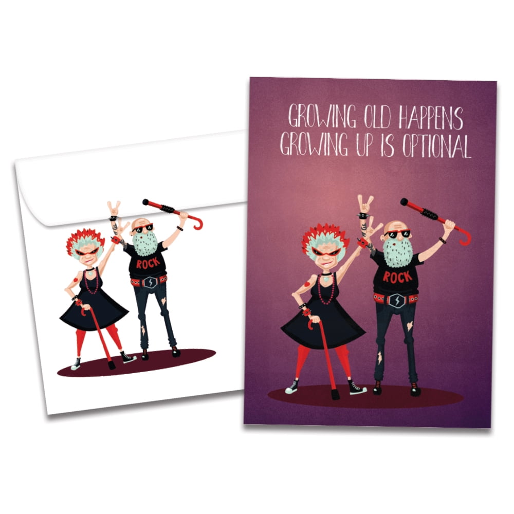 Tree-Free Greetings Birthday Greeting Card, 100% Recycled Paper, 5x7 ...