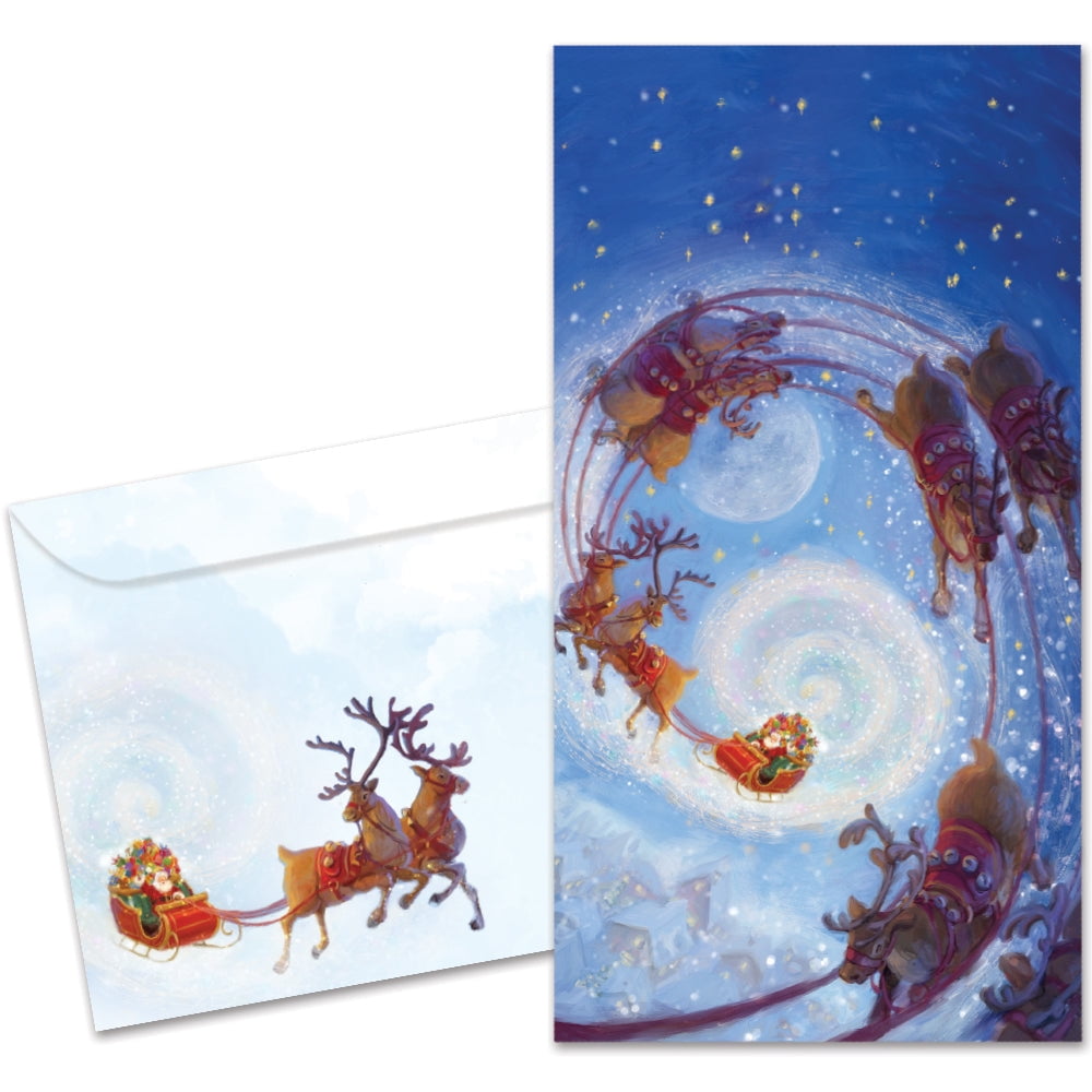 Tree-Free Greetings Christmas Greeting Card 12 Pack, 100% Recycled ...