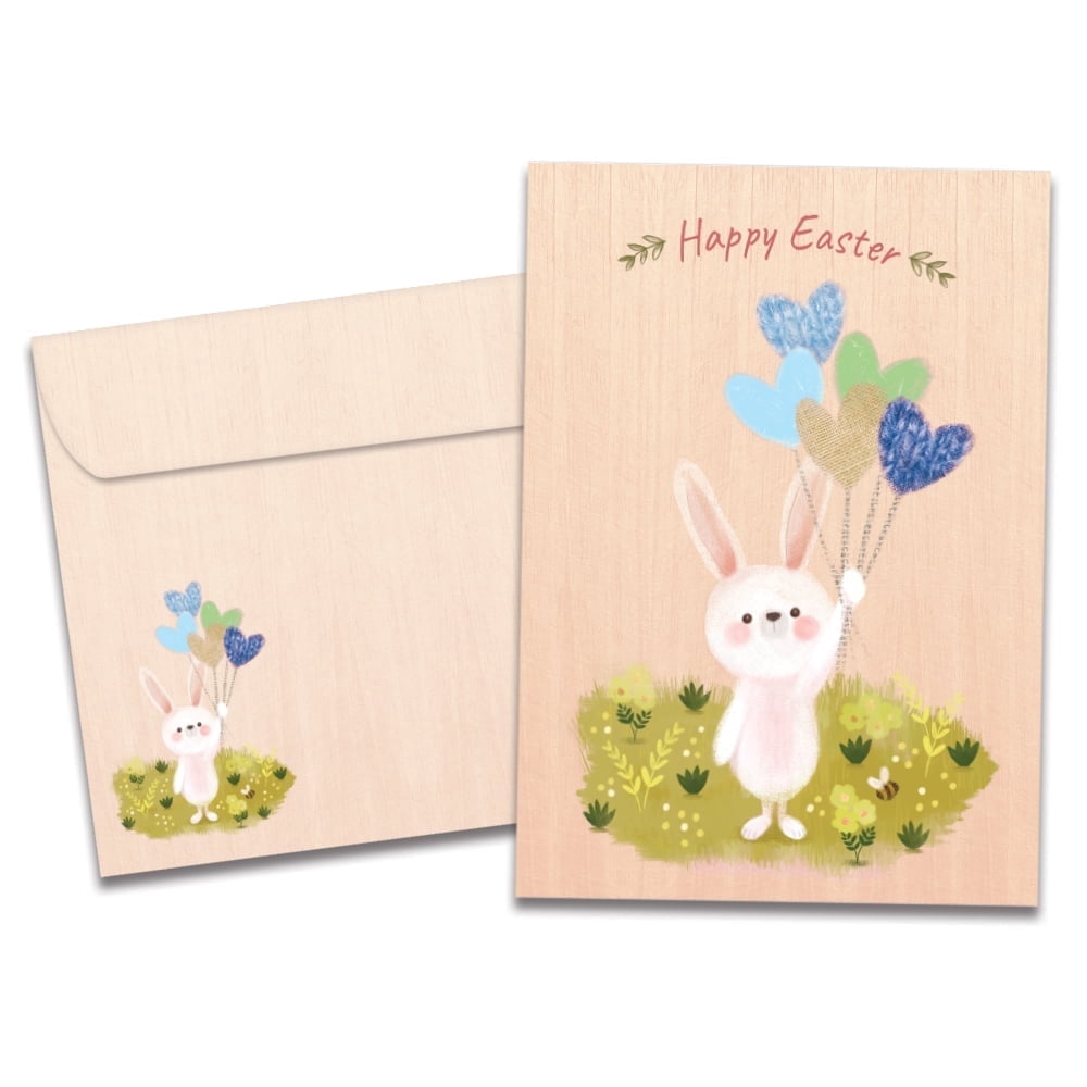 Tree-Free Greetings Eco-Friendly 5x7 Easter Greeting Card with Special ...