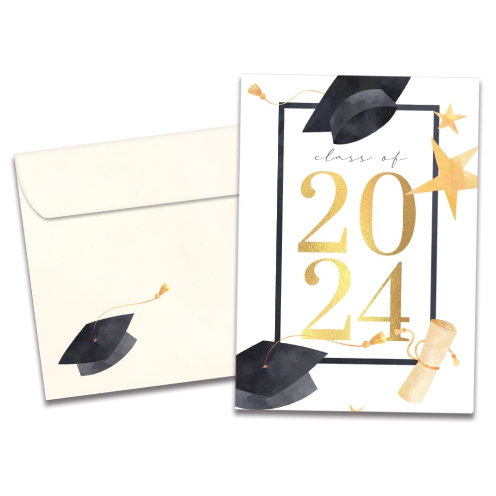 Papyrus Greeting Card, 5" x 7", Bravo Graduation with Foil - Walmart.com