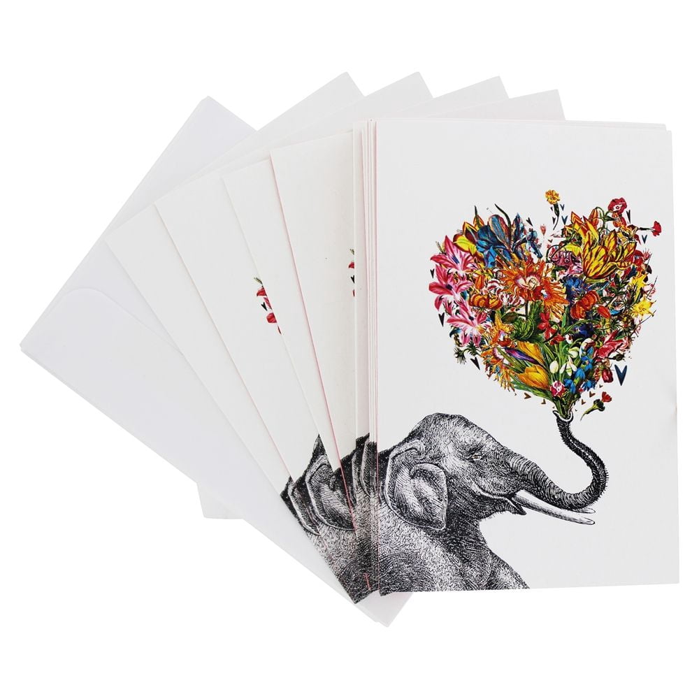 Tree-Free Greetings Just Because Greeting Card 12 Pack, 4x6, Love ...