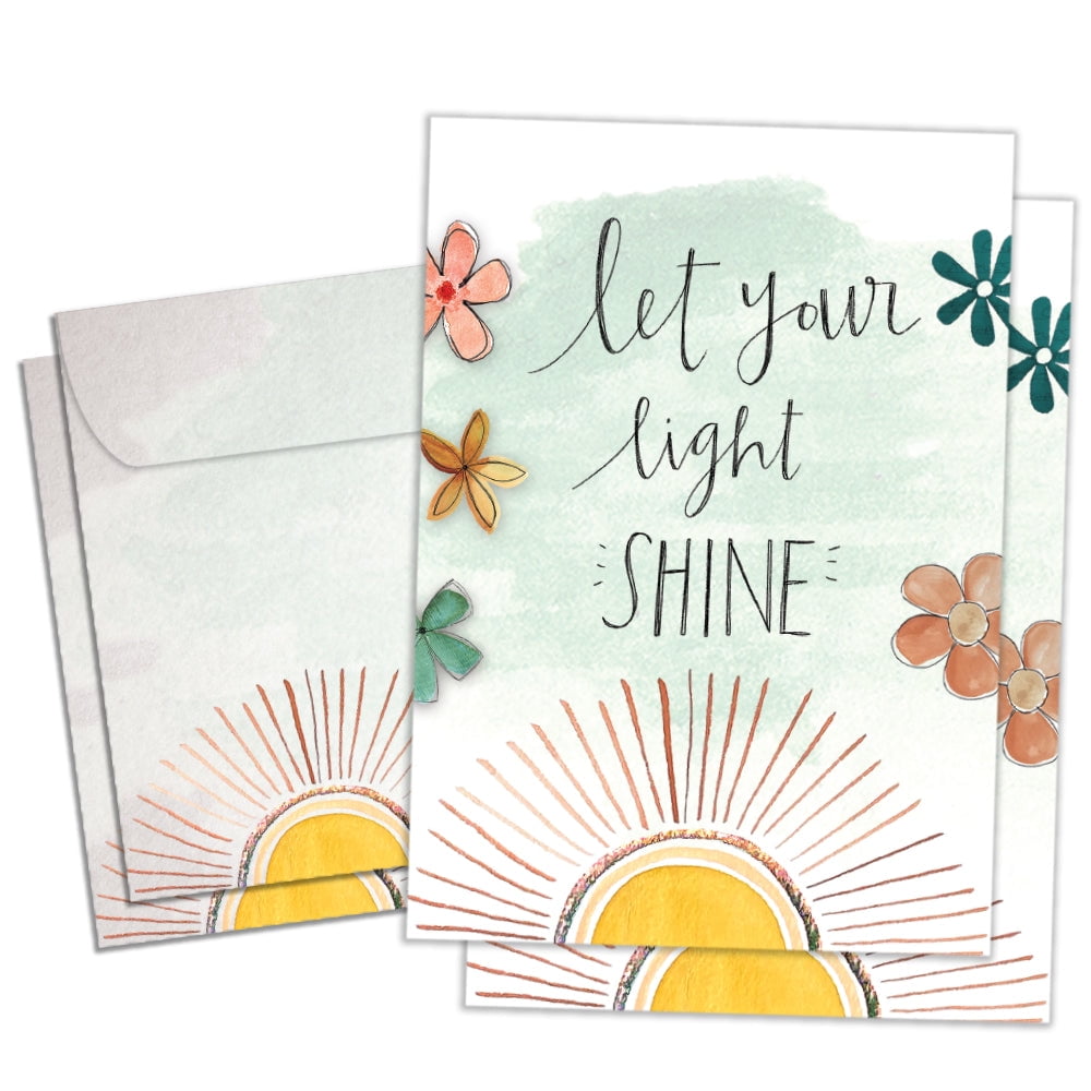 Tree-Free Greetings Just Because Greeting Card 2 Pack, 5x7, Let Your ...