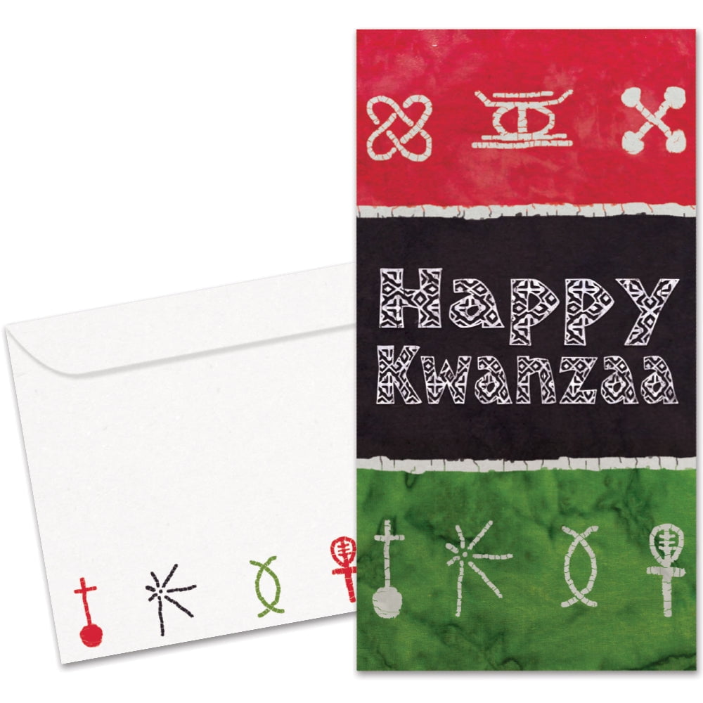 Tree-Free Greetings Kwanzaa Greeting Card 12 Pack, 100% Recycled Paper ...