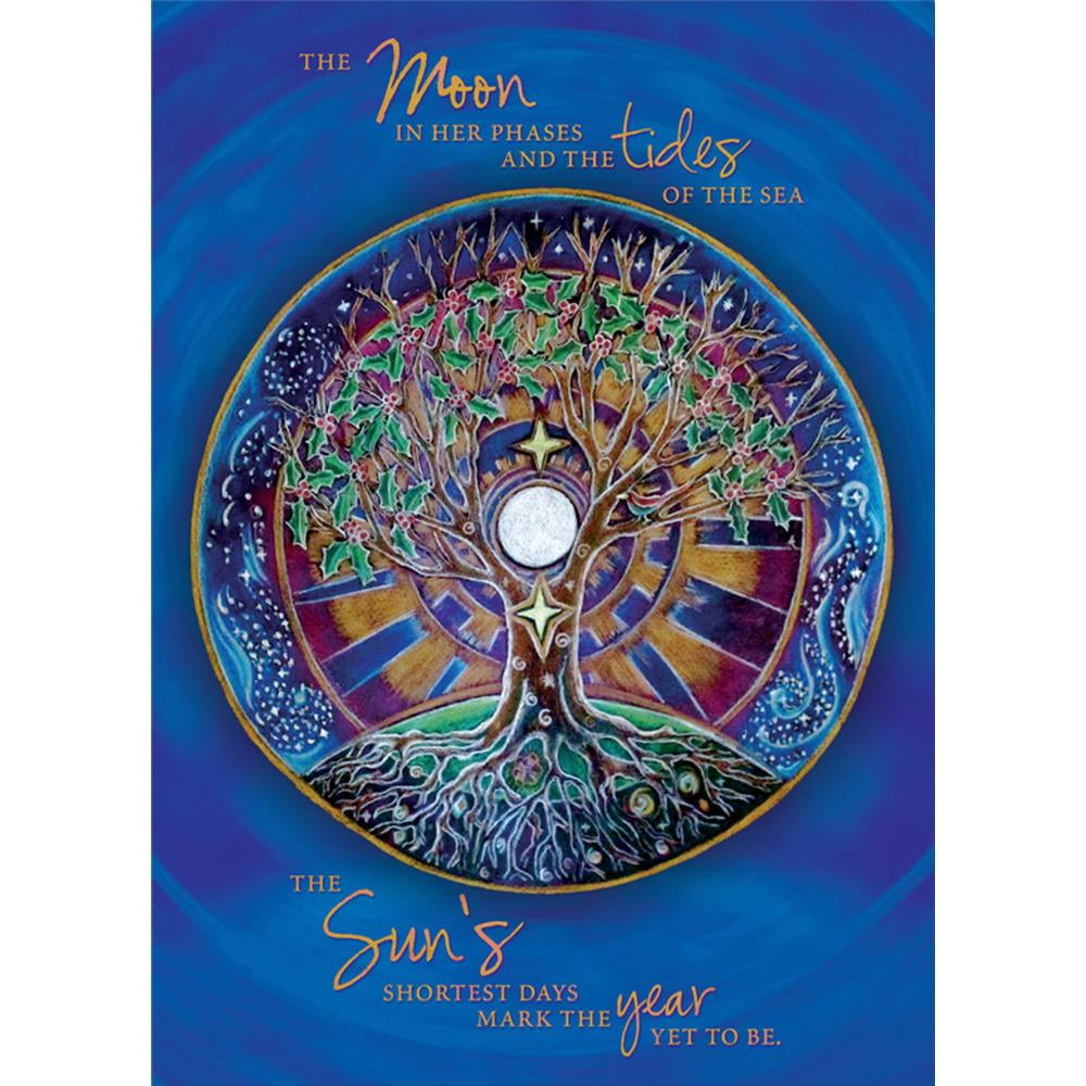 Tree-Free Greetings Solstice Greeting Card 12 Pack, 100% Recycled Paper ...