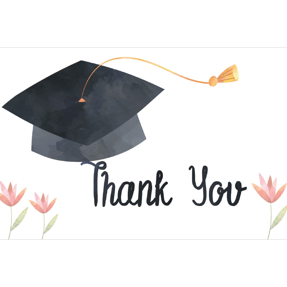 Tree-Free Greetings Thank You Greeting Card 12 Pack, 4x6, Watercolor ...