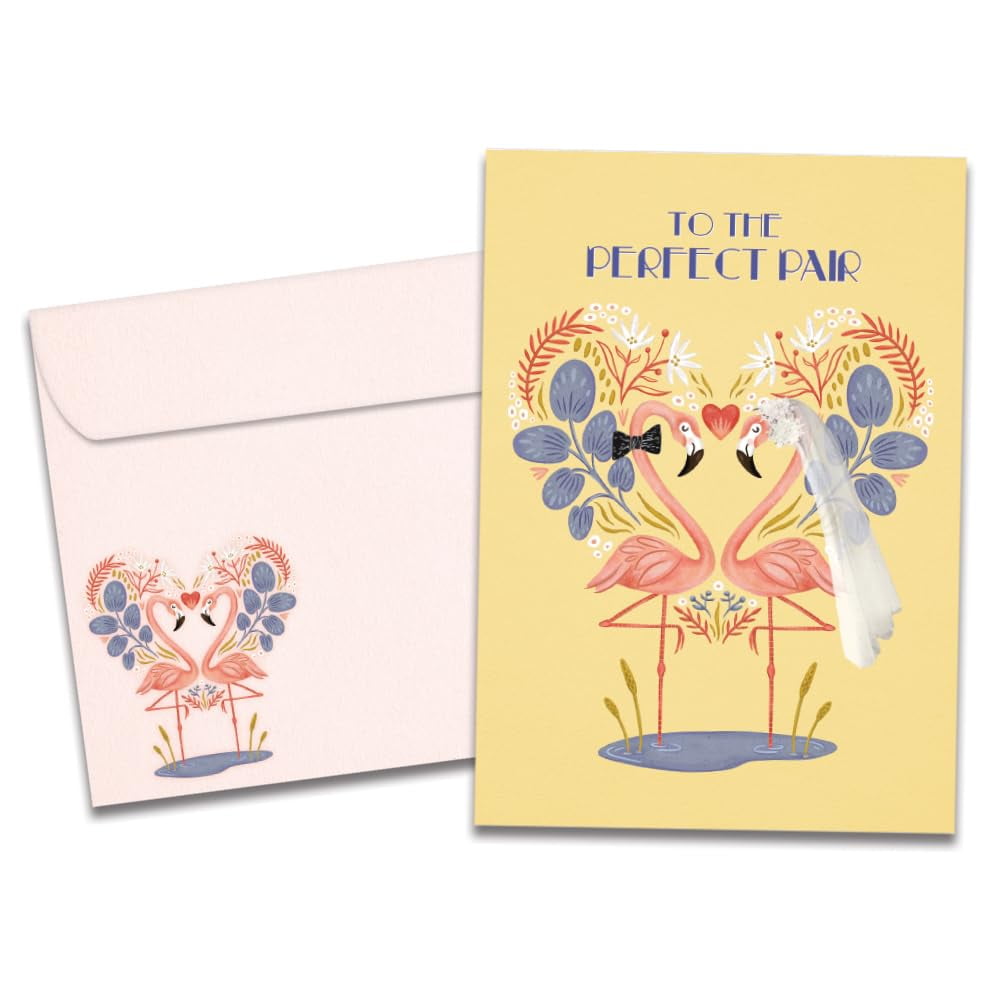 Tree-Free Greetings Wedding Card with Matching Envelope, Eco Friendly ...