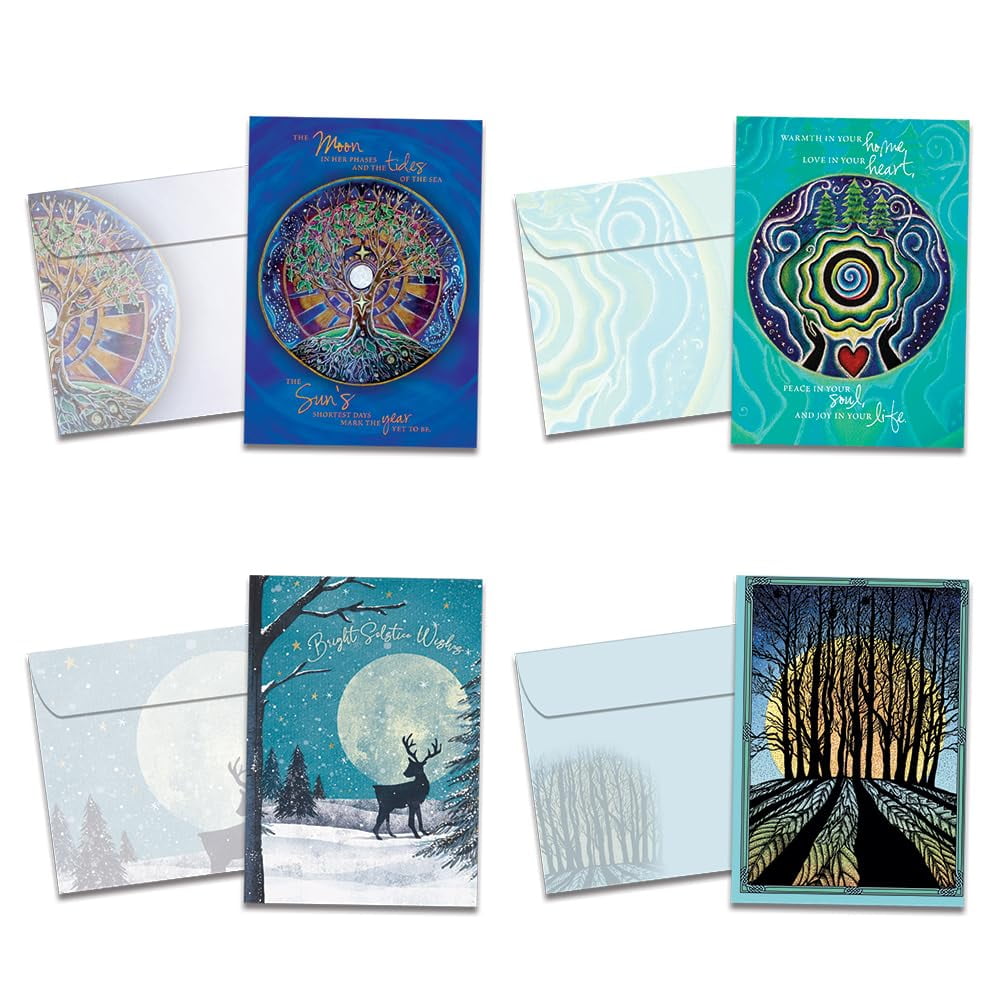 Tree-Free Greetings - Winter Solstice Greeting Cards - Artful Designs ...