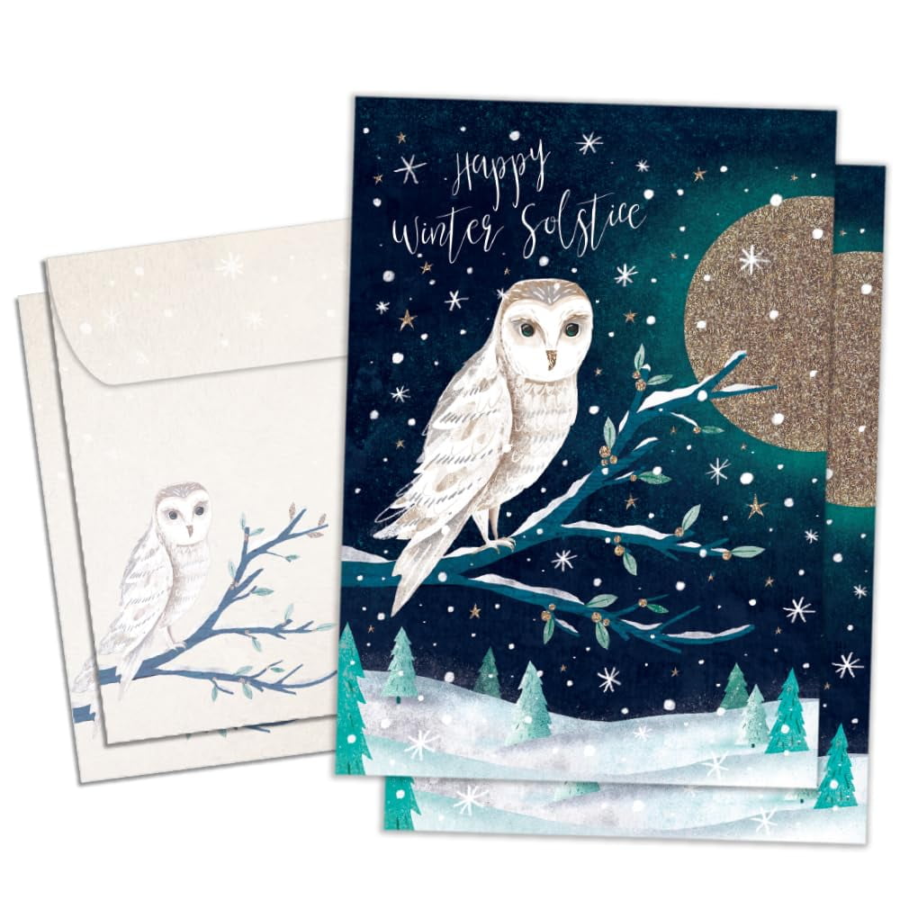Tree-Free Greetings - Winter Solstice Greeting Cards - Artful Designs ...