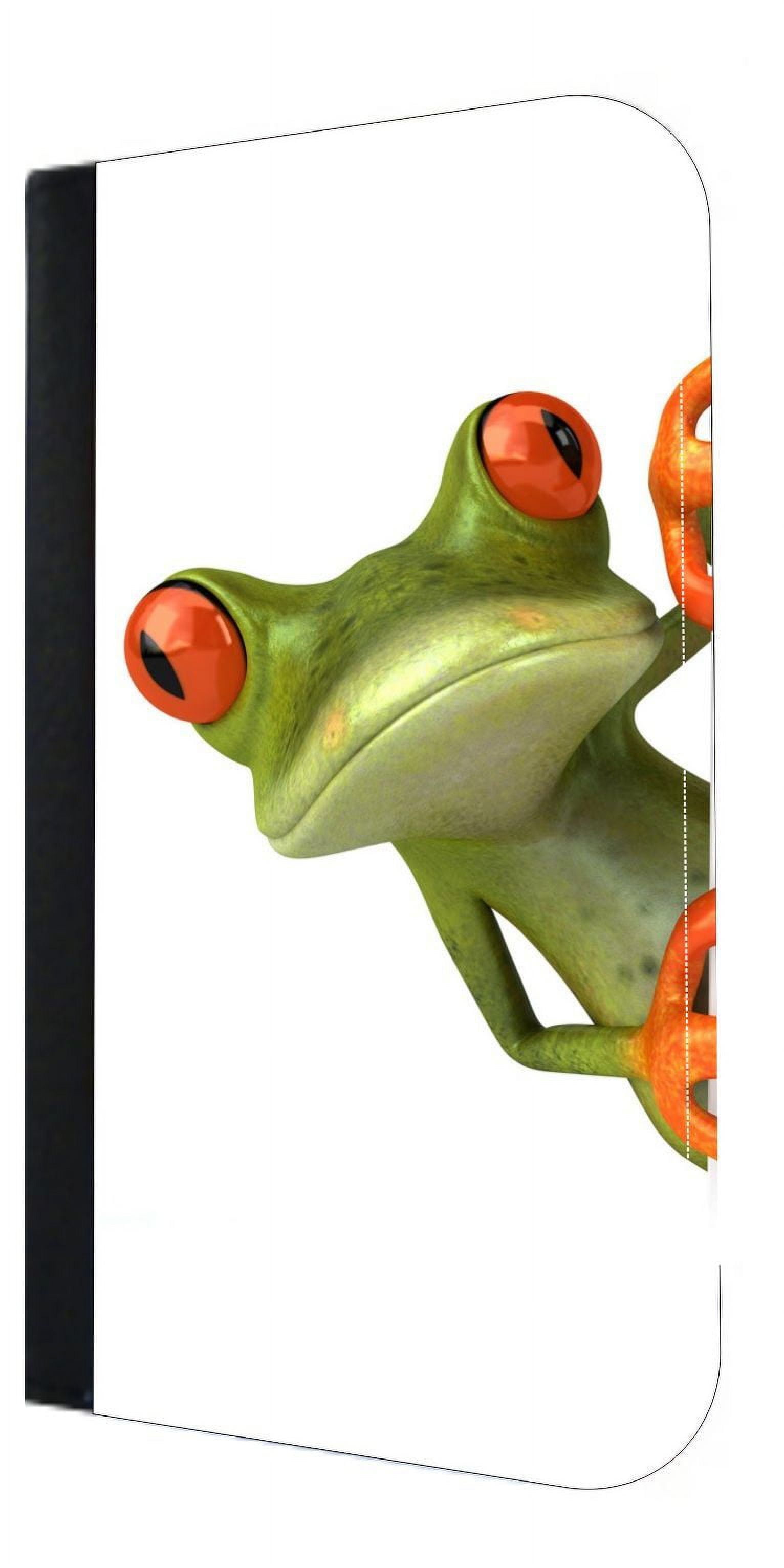 Tree Frog - Wallet Style Cell Phone Case with 2 Card Slots and a Flip ...