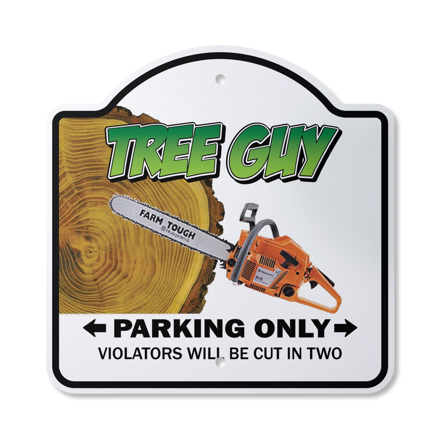 Tree Guy 10” x 10” Sign | Indoor/Outdoor Plastic | SignMission Designer ...