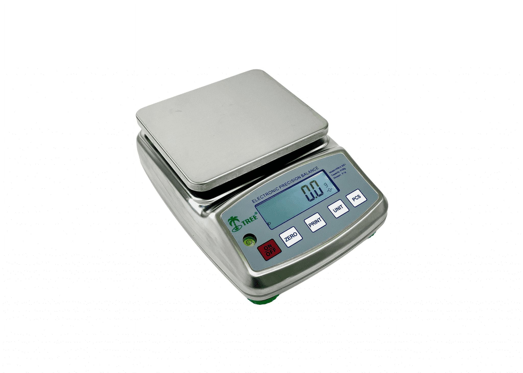 Tree HRB-S 10001, Toploading Stainless Steel Balance, 10000 g x 0.1 g ...